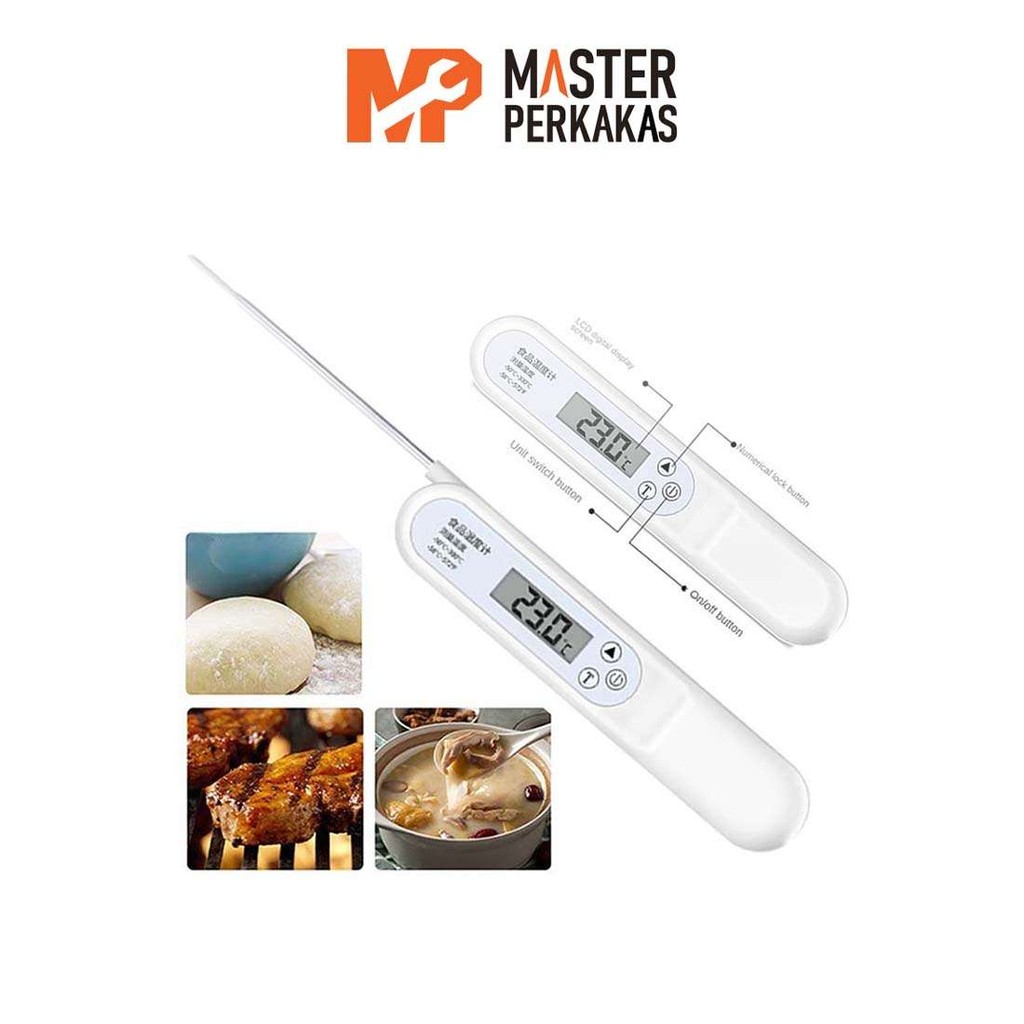 Jual Termometer Masak MP / Thermometer Dapur Makanan Lipat Digital ...