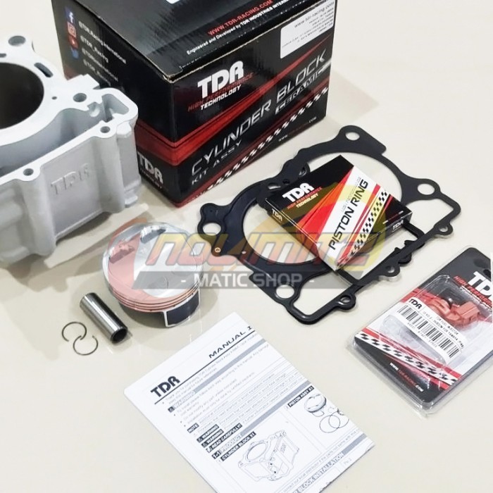 Jual Blok Mesin TDR Racing Bore Up Forged Piston Seher 76mm Ceramic ...