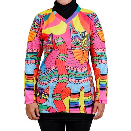 Jual Jerjhon Jersey Olahraga Sepeda Goes Wanita Slim-fit Panjang ...