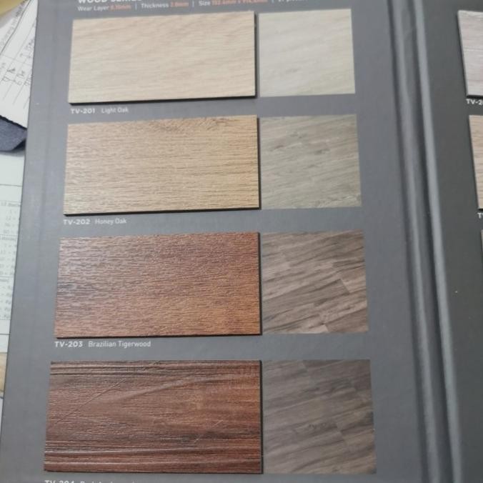 Jual Vinyl Taco Flooring Vinil Lantai Taco 2Mm Lantai Karet Parket ...