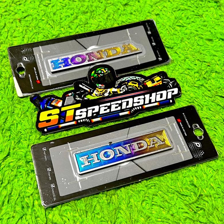 Jual Racun Shopee Emblem Logo Tulisan Honda Titanium Original Vietnam ...
