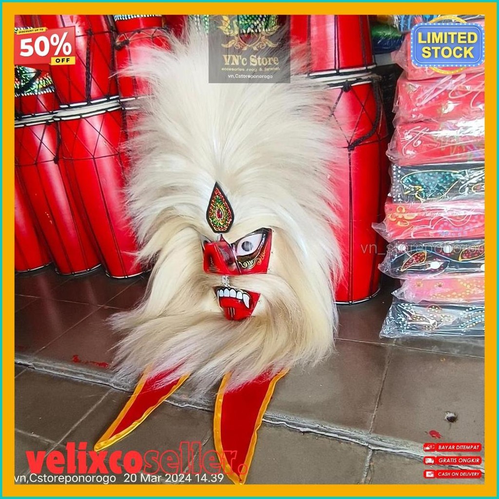 Jual Ganongan Semi Tanggung Rambut Sintetis 110Rb / Ganong/ Bujang ...