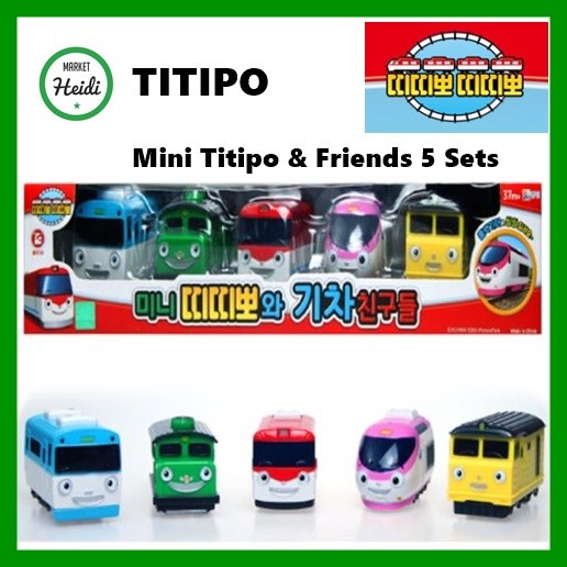 Jual [TAYO&TITIPO☆KOREA] Titipo & Friends Train Series Pullback Mini ...