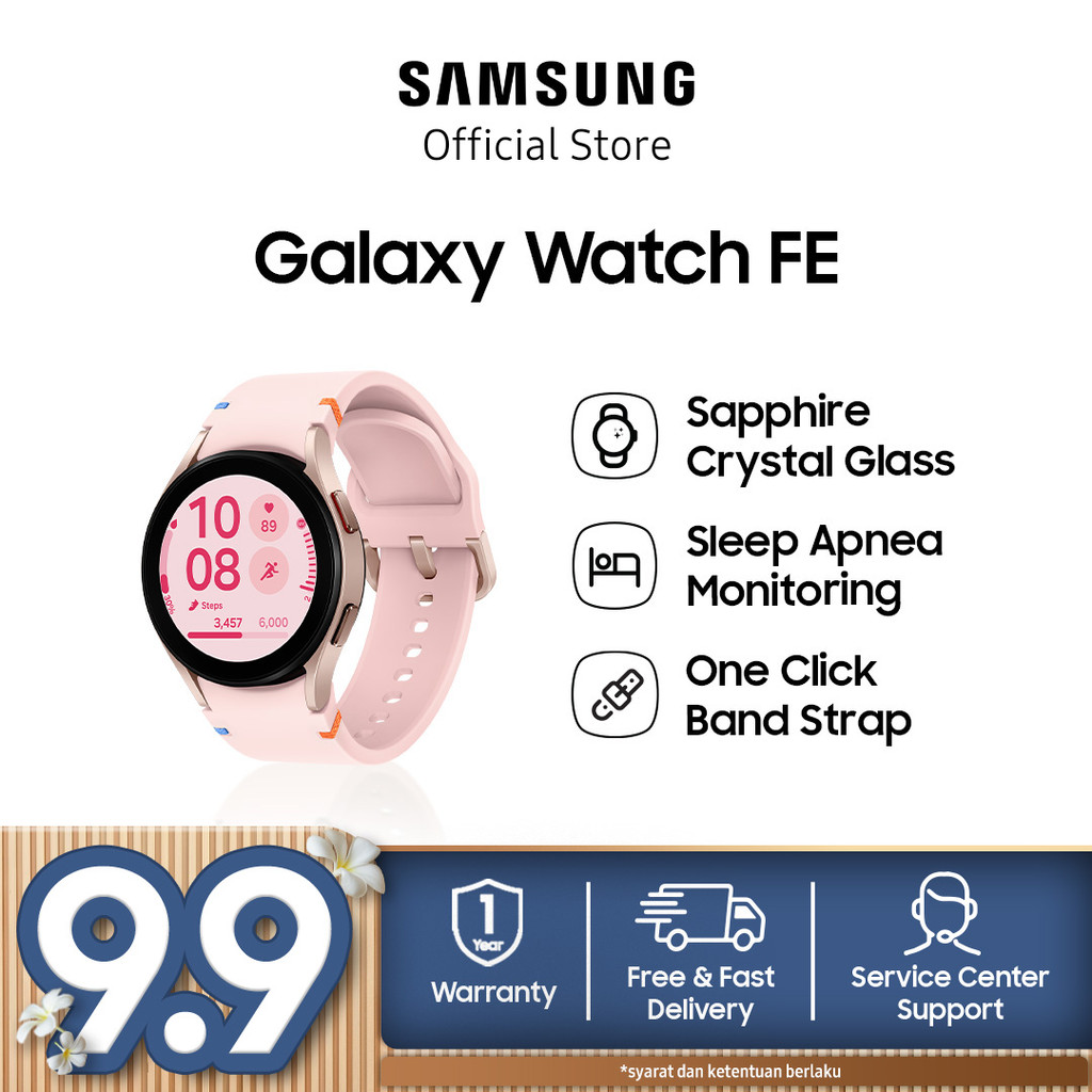 Jual Samsung Galaxy Watch FE - Pink Gold | Shopee Indonesia