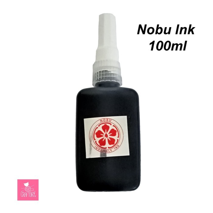 Jual Ready Tinta Stempel Permanen Nobu Ink / Cap Plastik / Cap Expired ...