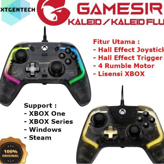 Jual Gamesir Kaleid Wired Gamepad Kaleid Flux Controller Xbox Windows Steam Hall Effect | Shopee ...