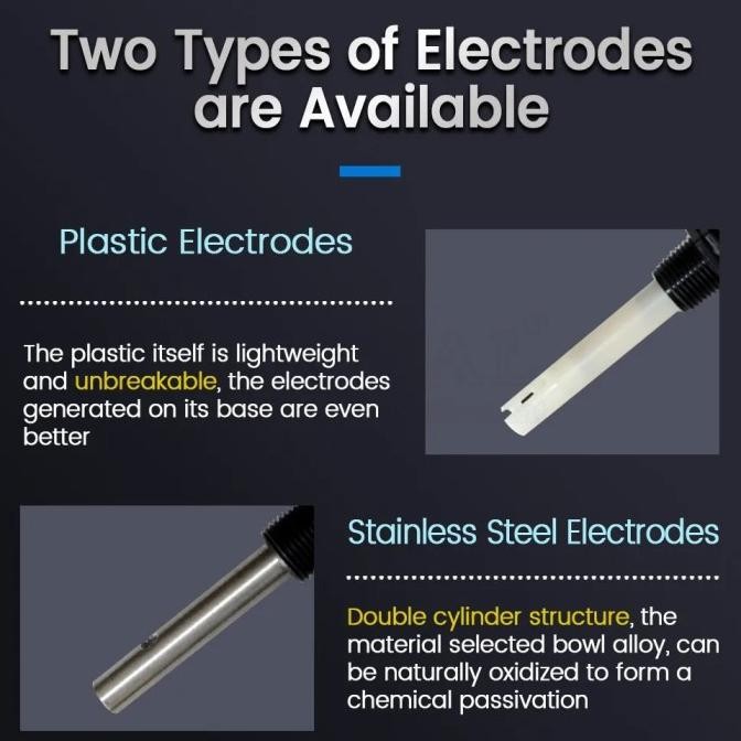 Jual Din Rail Type Ph Ec Plastic Electrode Probe Detector Rs485 2-In-1 ...