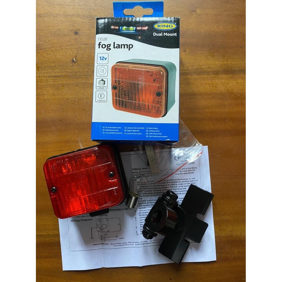 Jual Rear Foglamp / Reverse Lamp (Include Bracket Jepit) | Shopee Indonesia