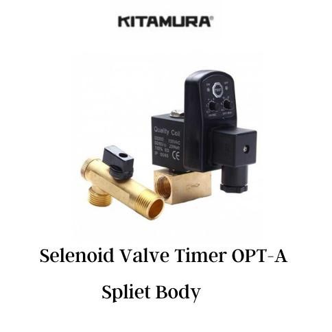 Jual 1/2" ELECTRIC SOLENOID VALVE TIMER AUTO DRAIN 16BAR 230 VAC SPLIT ...