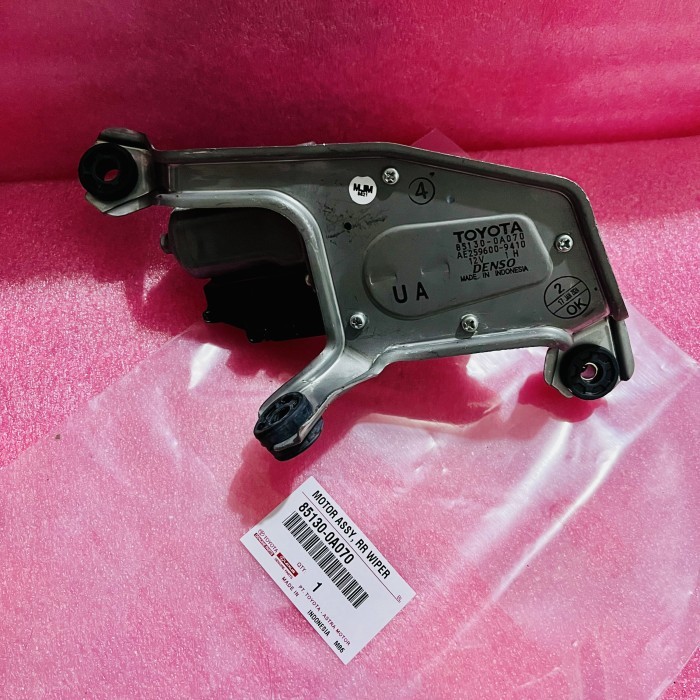 Jual Dinamo wiper belakang toyota 85130-0A070 All new Altis Corrolla ...