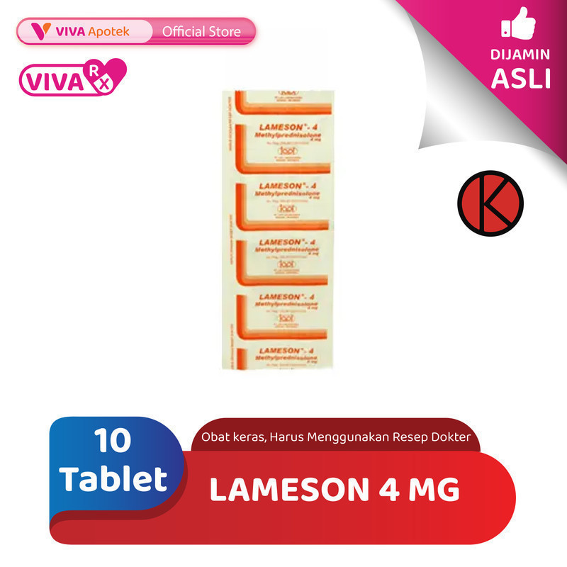 Jual Lameson 4 mg (10 Tablet) | Shopee Indonesia