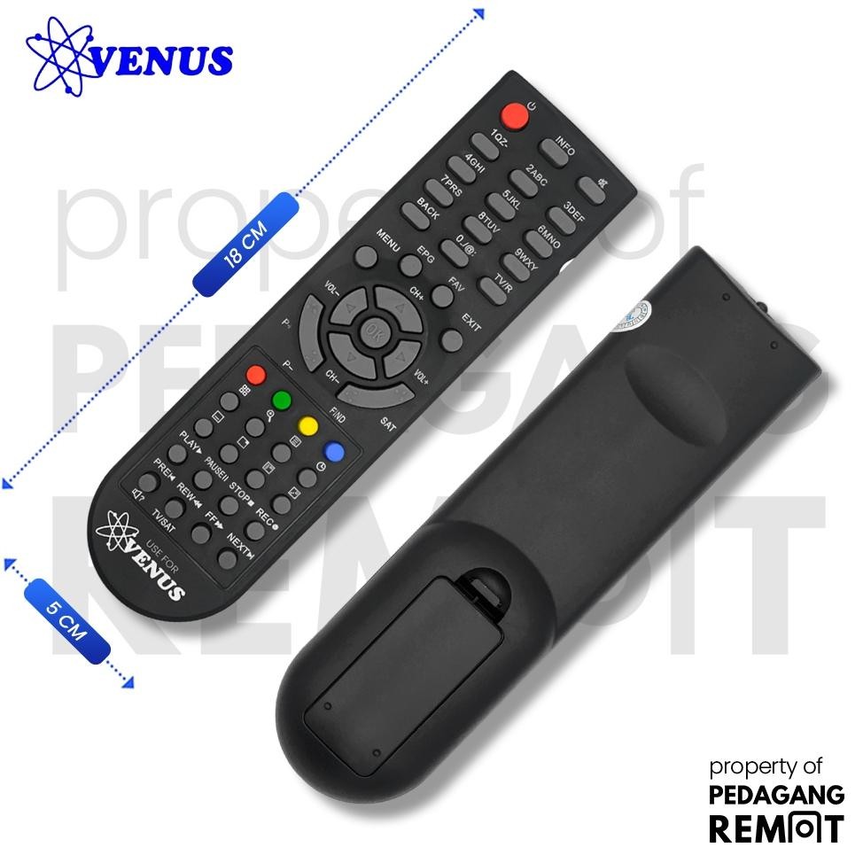 Jual Re27 Remot Remote Receiver Parabola Venus Meteor HD / Venus Juke ...