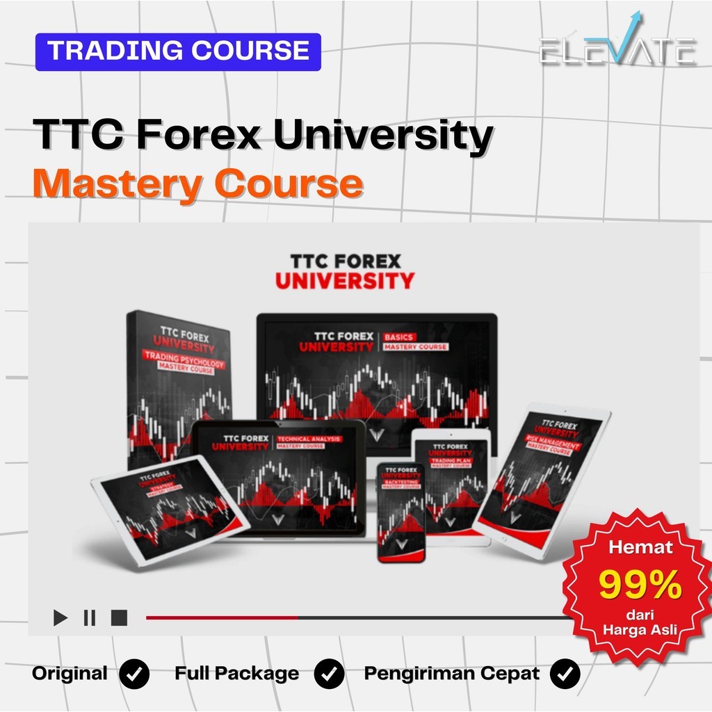 Jual [Trading Course] TTC Forexs University – Mastery Course Full ...