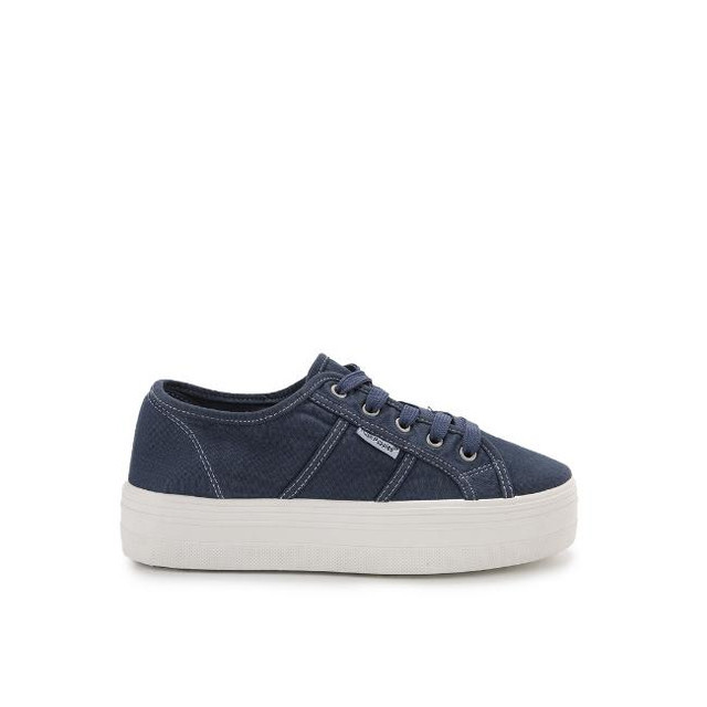 Jual Hush Puppies Sneakers Wanita Florencia Navy | Shopee Indonesia