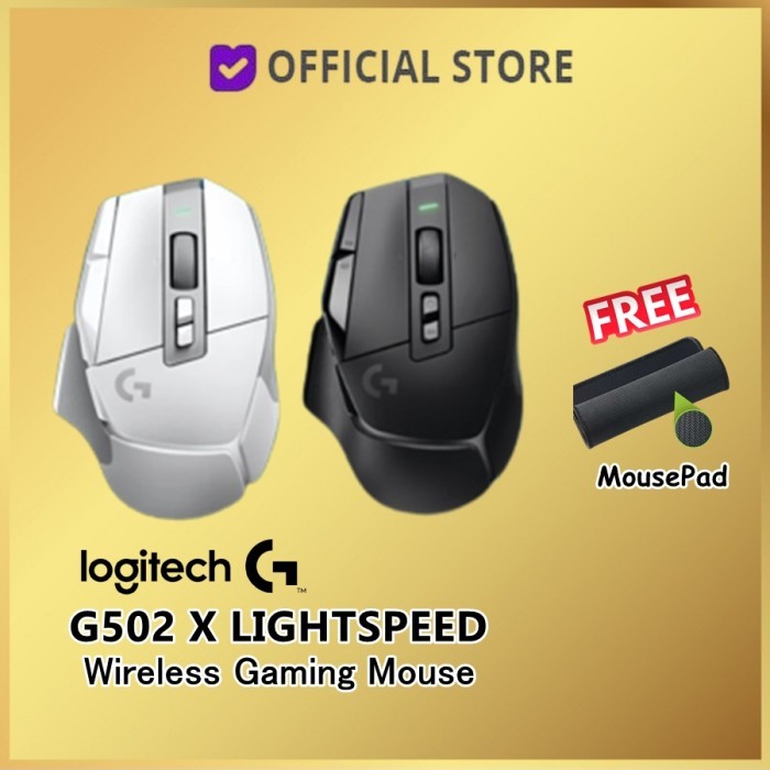 Jual Terlaris Logitech G502 X LightSpeed Wireless Gaming Mouse G502X G ...