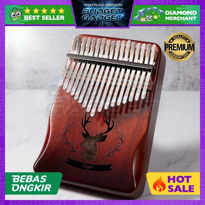 Jual Alat Musik | Cega Kalimba Thumb Piano Musical Toys 17 Note Sound ...