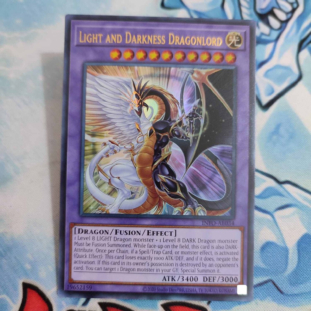 Jual yugioh AE light and darkness dragonlord INFO-AE034 UR original | Shopee Indonesia