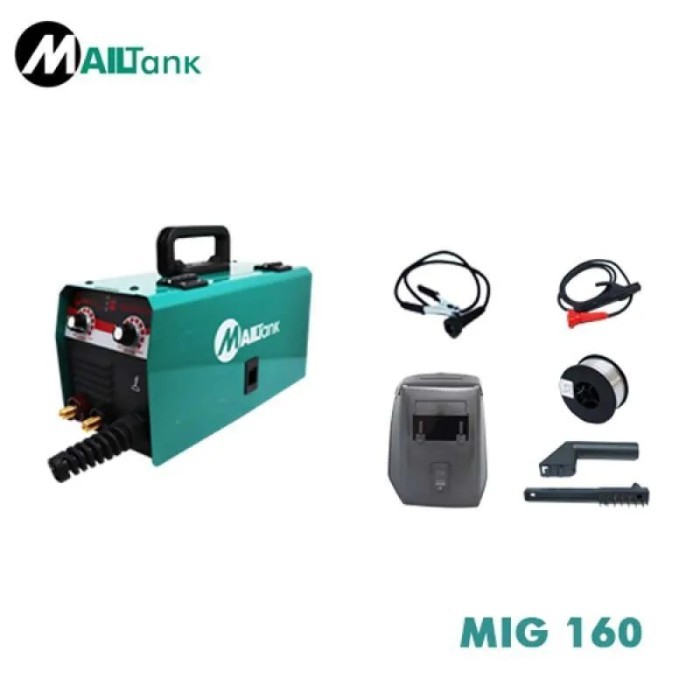Jual Mesin Las Mini Co2 Mig Mag Mma 160 Tanpa Gas Mailtank 3 In 1 Tanpa ...