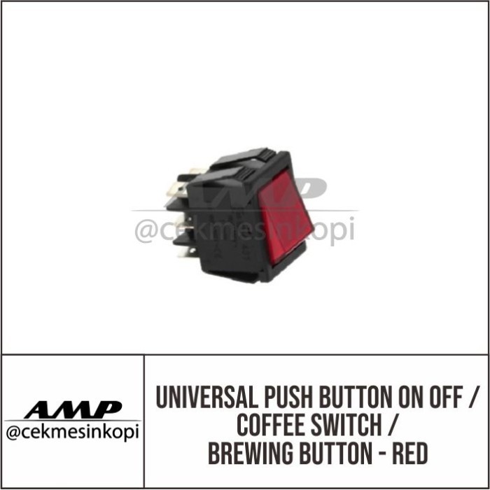 Jual UNIVERSAL PUSH BUTTON ON OFF / COFFEE SWITCH / BREWING BUTTON ...