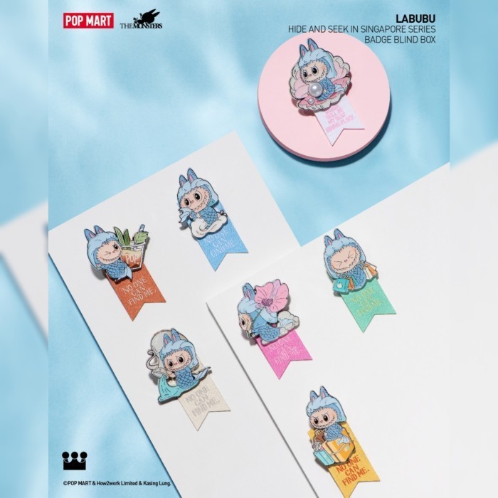 Jual POP MART - LABUBU HIDE AND SEEK IN SINGAPORE SERIES BLINDBOX ...