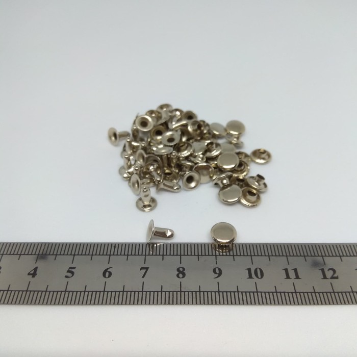 Jual Mata Itik / Rivet/ Paku Keling Centang 7 X 7 Mm - 1000 Pasang ...