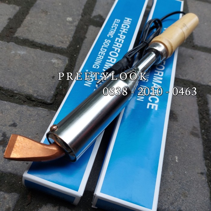 Jual ALAT PATRI SOLDER LISTRIK 300 WATT GAGANG KAYU ELECTRIC SOLDERING ...