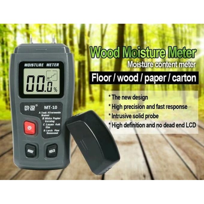 Jual Wood Moisture Tester Alat Ukur Kadar Air Kayu Model Mt-10 | Shopee ...