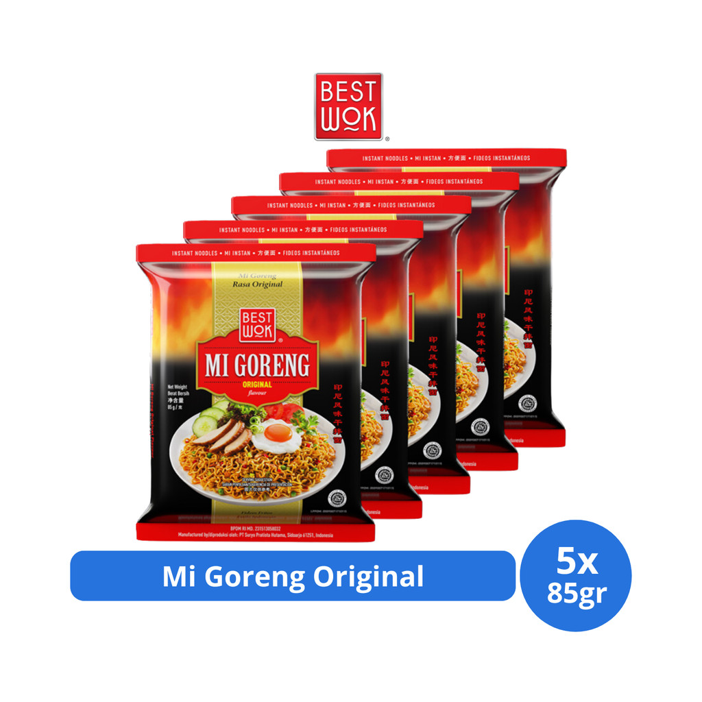 Jual Best Wok Mi Goreng Original 85gr x 5 pcs | Shopee Indonesia