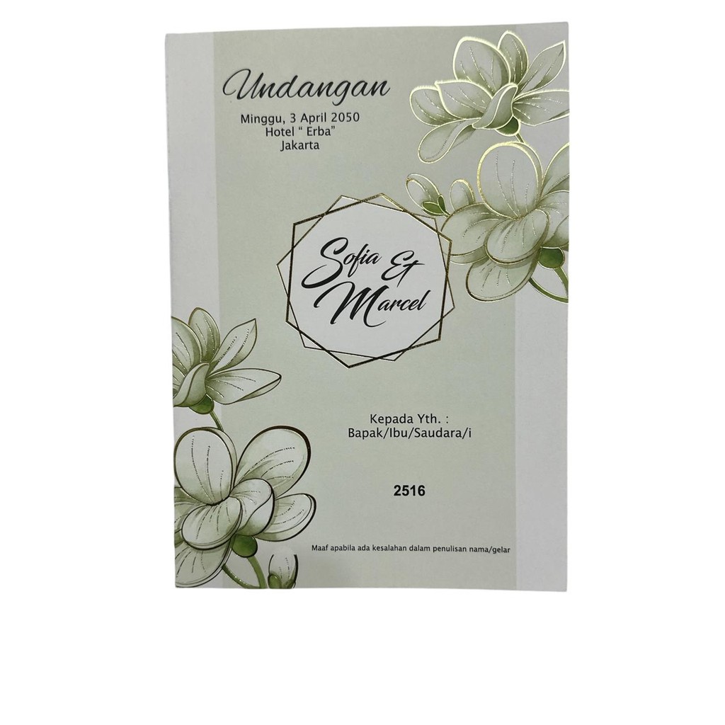 Jual Blangko Undangan Erba 2516 | Shopee Indonesia