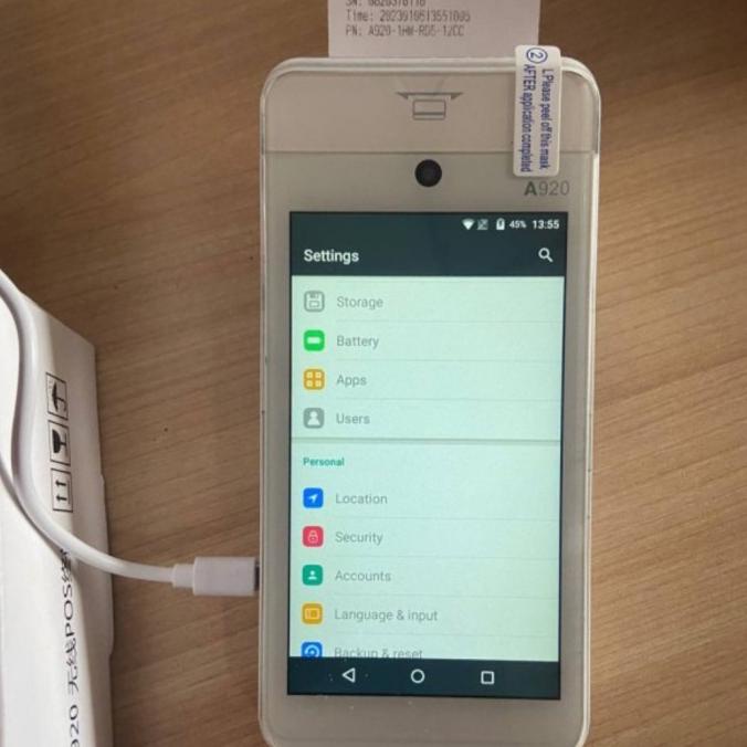 Jual EDC A920 EDC pax SPBU | Shopee Indonesia Jual EDC A920 EDC pax SPBU | Shopee Indonesia
