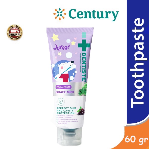 Jual Dentiste Junior Postbiotics Toothpaste Grape Mint 60gr / Pasta ...