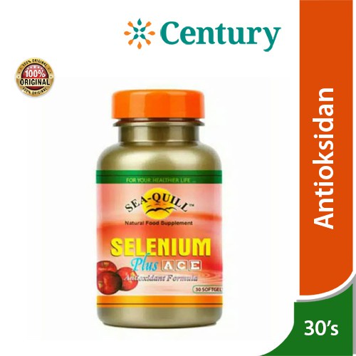 Jual Sea Quill Selenium + ACE 30 Kapsul/Daya Tahan Tubuh/Antioksidan ...