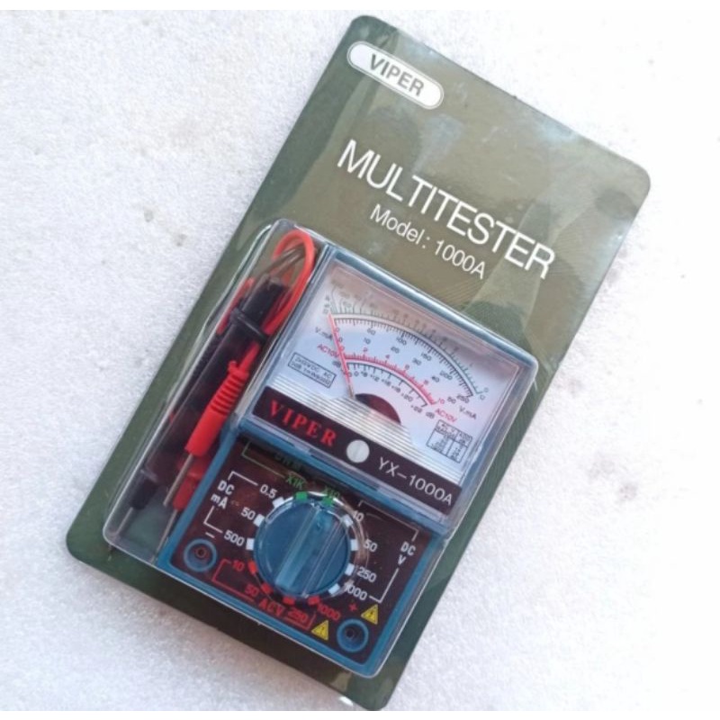 Jual Mini Multitester 1000A Analog | Shopee Indonesia