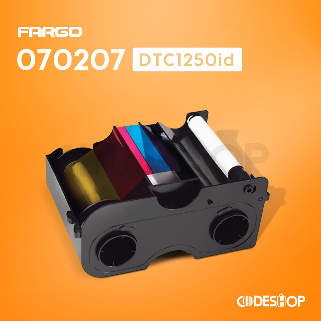 Jual RIBBON FARGO DTC 1250 ID DTC-1250ID DTC1250 ID YMCKO FULL COLOUR ...