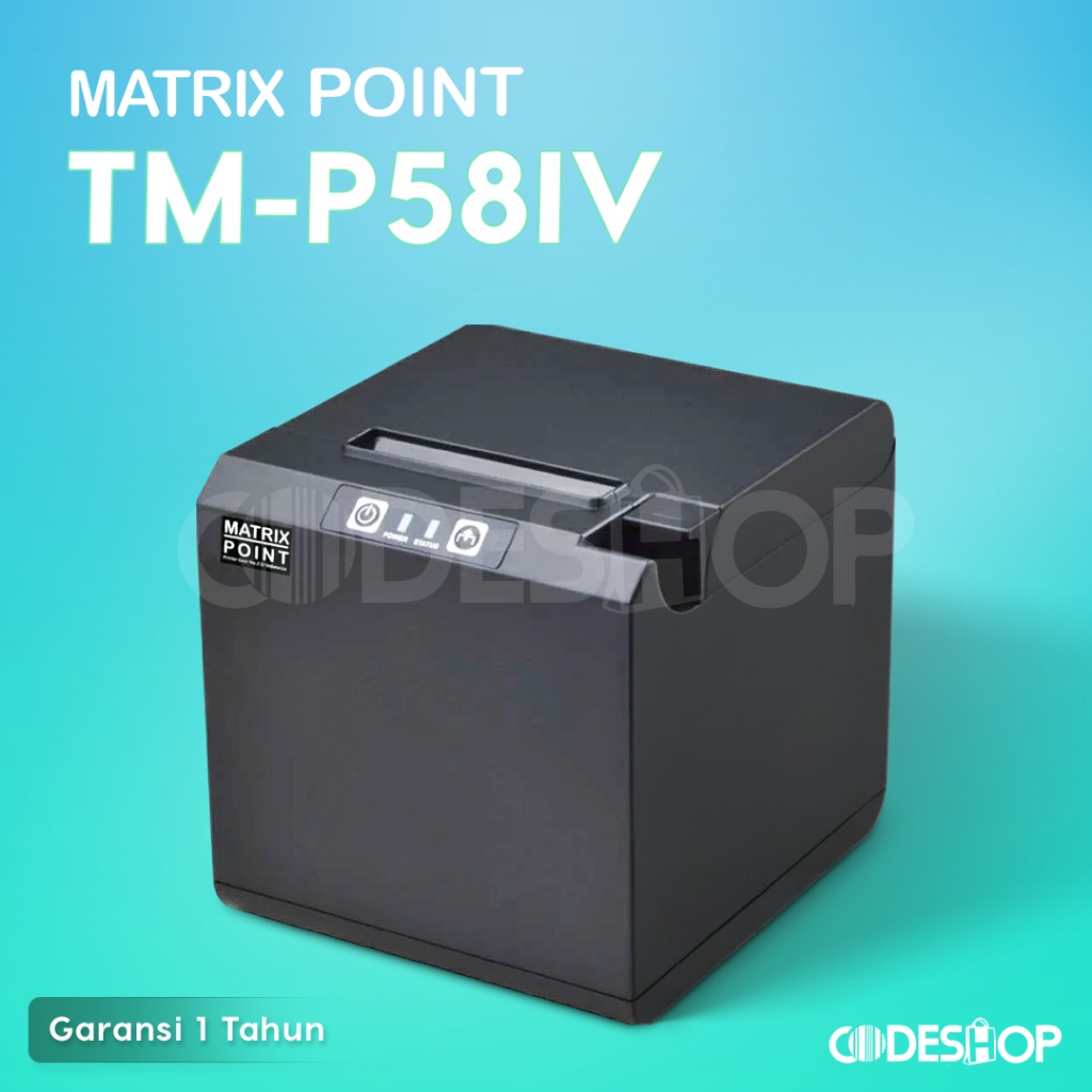 Jual mesin bluetooth MATRIX POINT 58 IV (TMP58) printer kasir ...