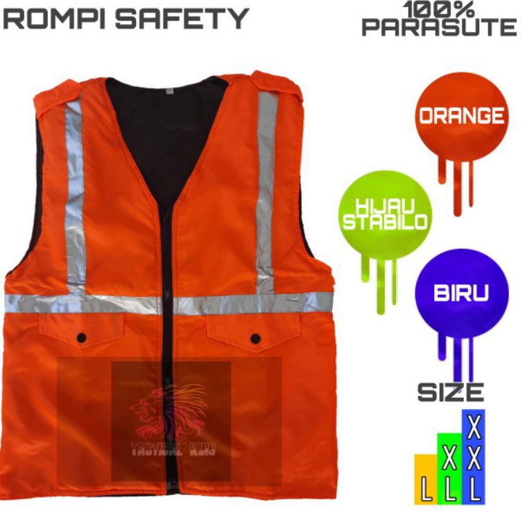 Jual Pesan disiniZz6Z0 Rompi proyek/rompi parkir/rompi safety/rompi ...