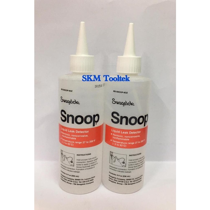Jual Snoop Leak Detector / Snoop Liguid Leak Detector (236Ml) | Shopee ...