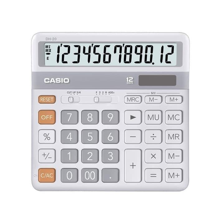 Jual Kalkulator Meja Casio Dh20 - Desktop Calculator Dh-20 | Shopee ...