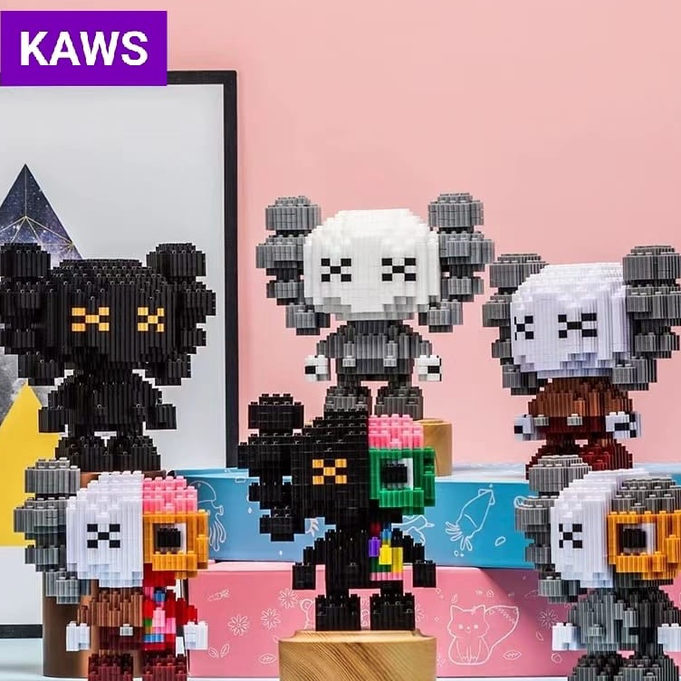 Jual ` iv Nano Block Kaws Wisehawk Series - Mainan Balok Edukasi ...