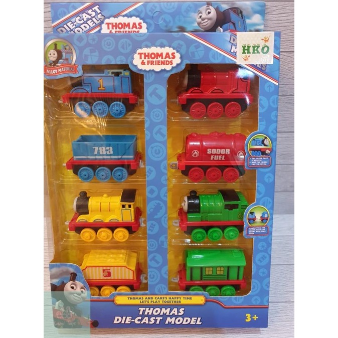 Jual Mainan Kereta Die Cast Thomas & Friends Isi 8 Pcs 388-1 | Shopee ...