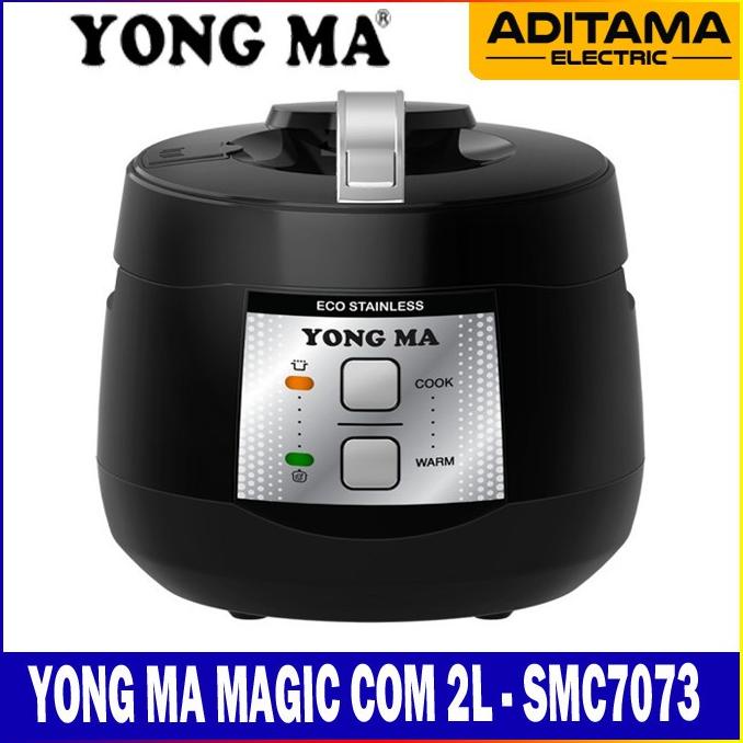Jual New Yongma Magic Com Stainless 2 Liter Smc-7033/ Rice Cooker Yong ...
