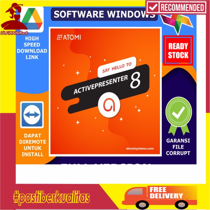 Jual LIFETIME PRO ActivePresenter Professional 2023 Versi 9.0.7 Bisa ...