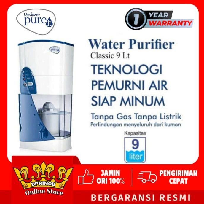 Jual Unilever Pure It Dispenser Air Classic Blue - 9L | Shopee Indonesia