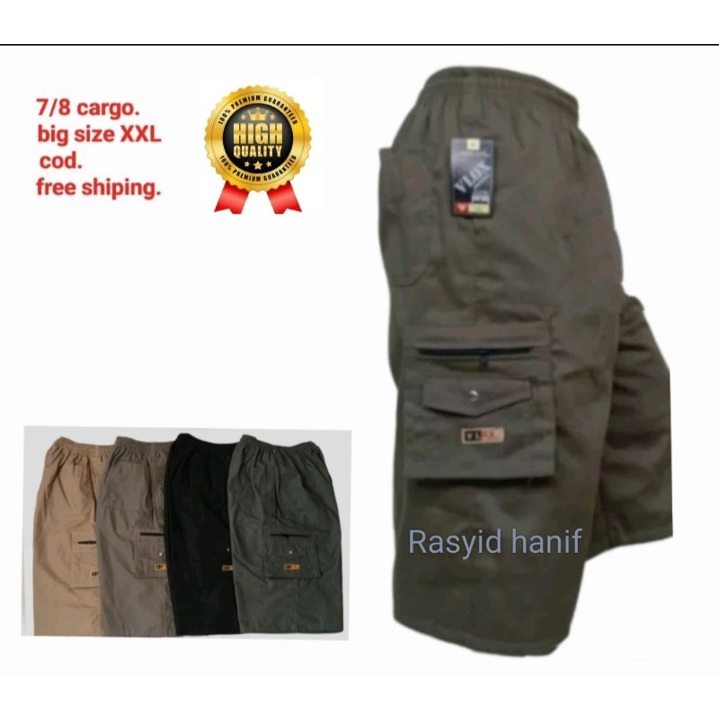 Jual Celana Sirwal Celana Cargo Pendek Dibawah Lutut Bahan Katun Sogo ...