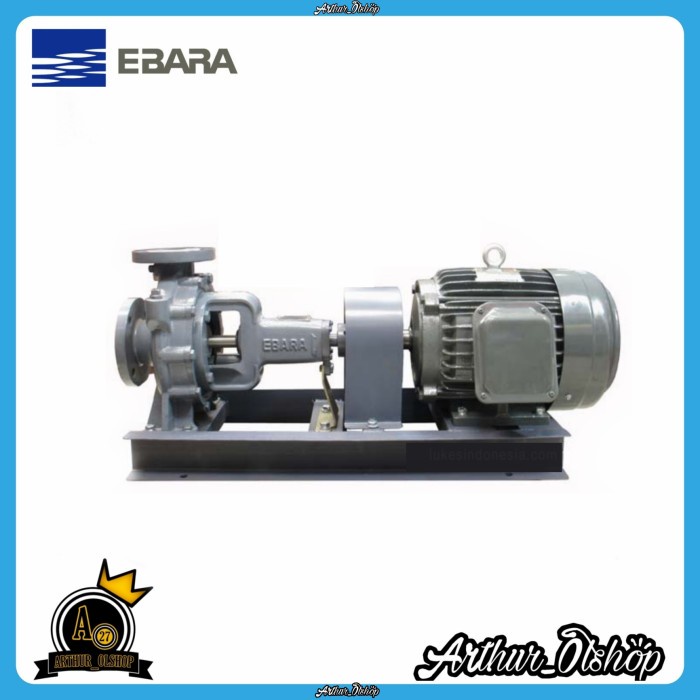 Jual Centrifugal Pump Ebara 80X65 Fsha + Motor 7.5Kw 10Hp | Shopee Indonesia