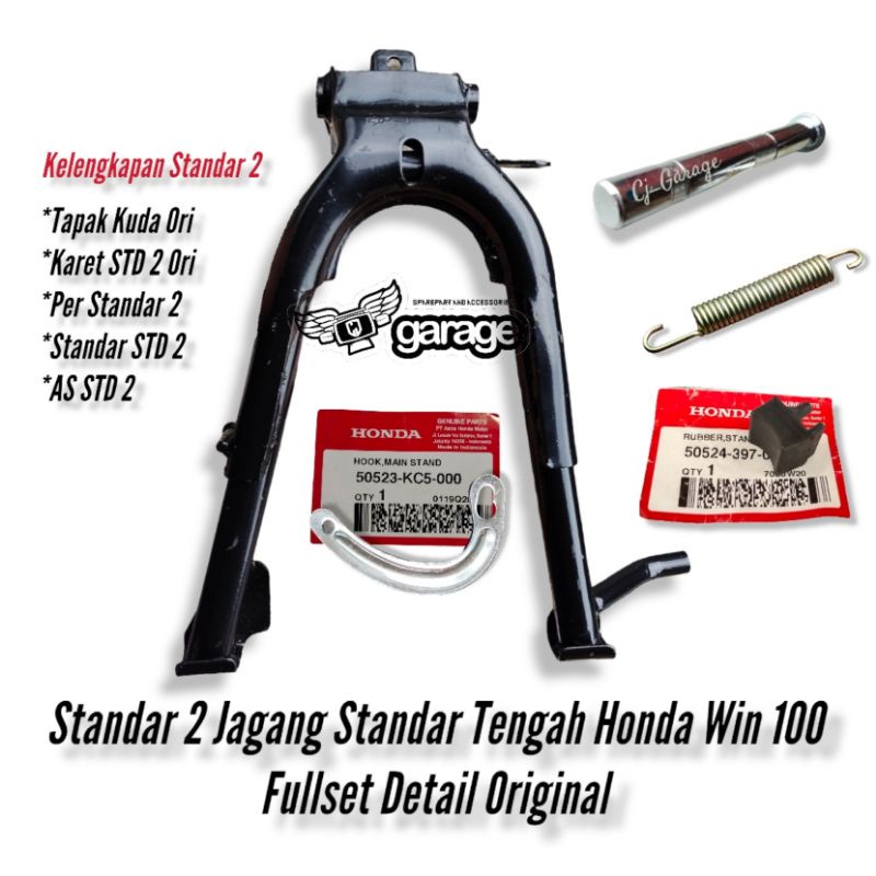 Jual Standar 2 Win Jagang Std Tengah Honda Win 100 Tahun Tua Dan Tahun ...
