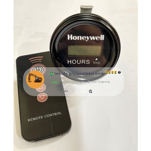 Jual Hour meter digital honeywell new PLUS REMOTE best seller | Shopee ...