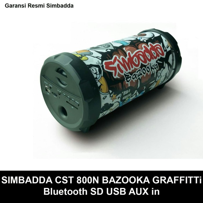 Jual SPEAKER SIMBADDA CST 800N BLUETOOTH OUTDOOR GRAFFITI ORIGINAL ...