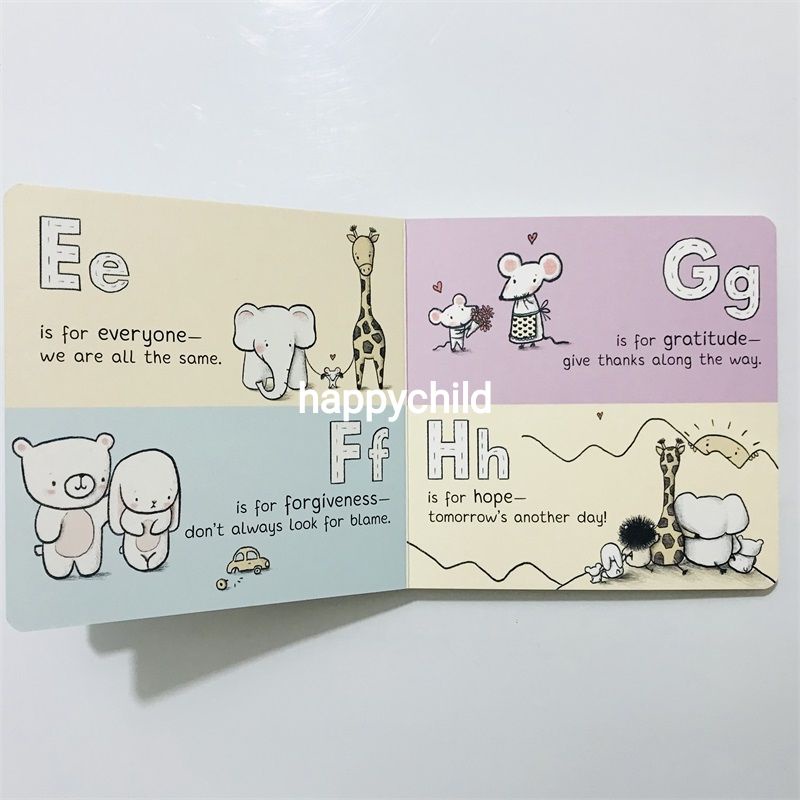 Jual Board Book Abcs Of Kindness Belajar Abc Buku Alphabet Buku Anak ...
