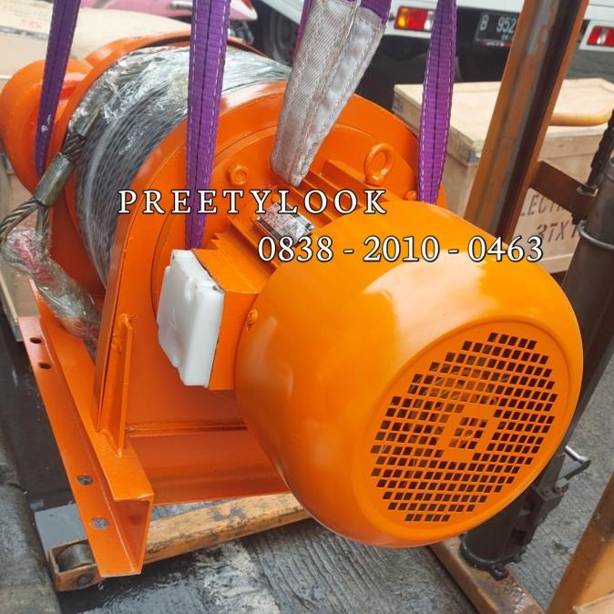 Jual Electric Winch Hoist Nagasaki 2 Ton 100 Mtr Katrol Listrik 3 Phase ...